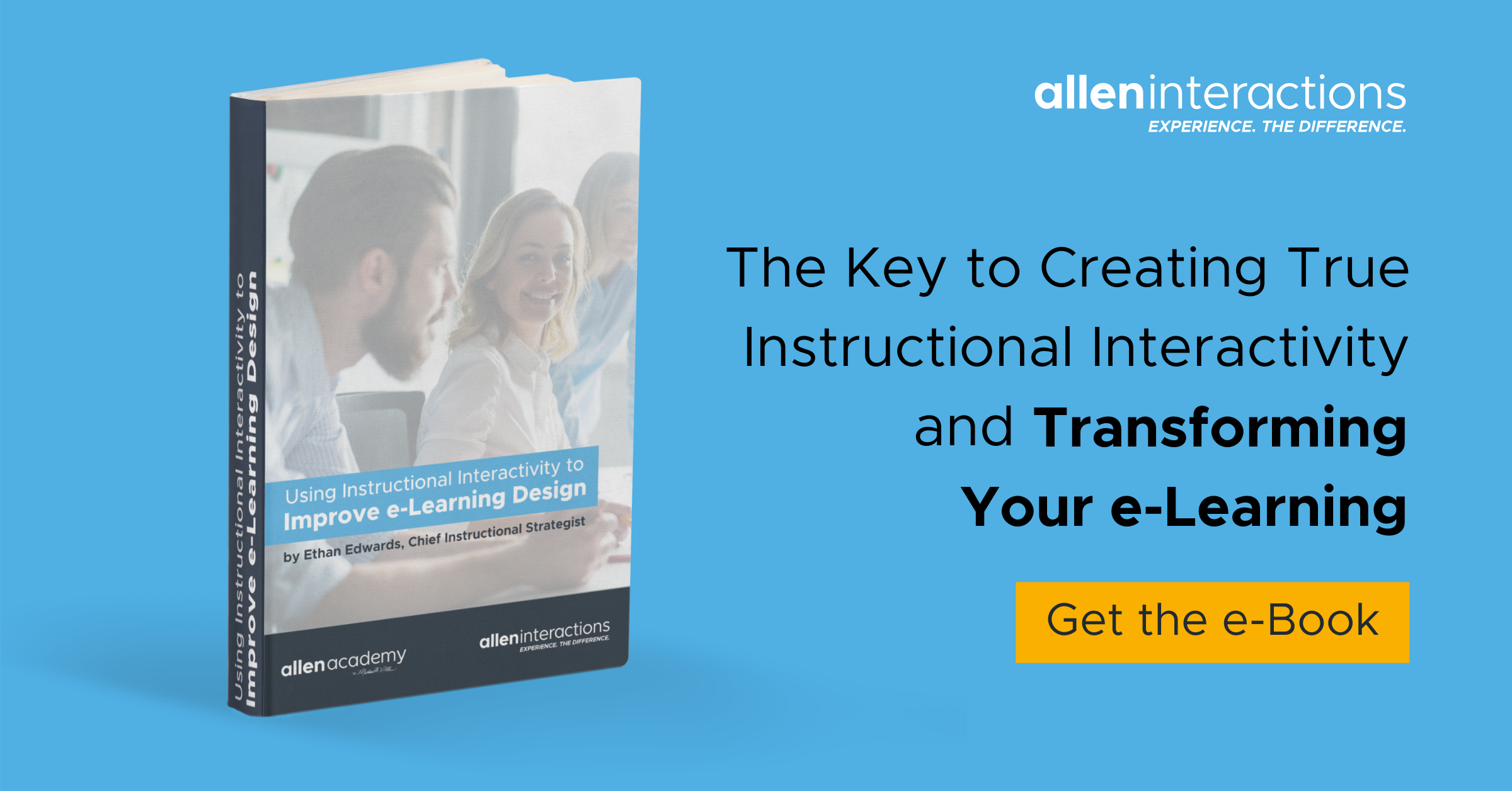 Allen Interactions | e-Book: Using Instructional Interactivity to Improve e-Learning Design